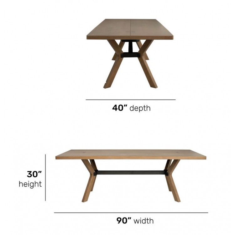 Wiggins Furniture, Inc. - Millwork Rectangular Dining Table